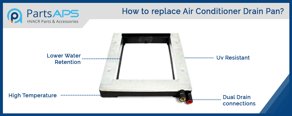 How to replace air conditioner drain pan - PartsAPS | HVAC Parts and Accessories | Air ...