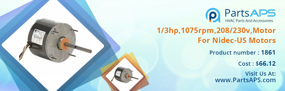 Nidec USA Motor Parts - PartsAPS | HVAC Parts and Accessories | Air ...