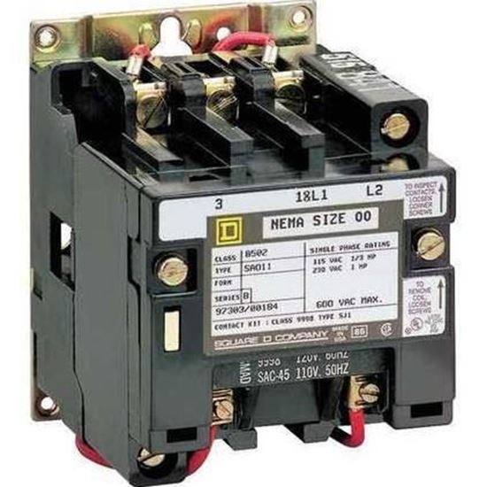 208V 3pole CONTACTOR 27A For Schneider Electric-Square D Part ...