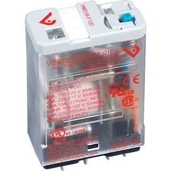15A SPDT Socket/DIN RELAY 120V For Veris Industries Part# VMD1B-F120A ...