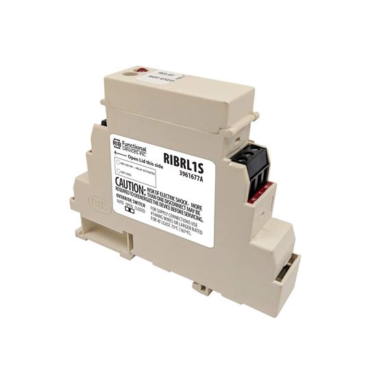 DIN Rail Relay 10Amp 10-30Vdc for Functional Devices Part# RIBRL1S ...